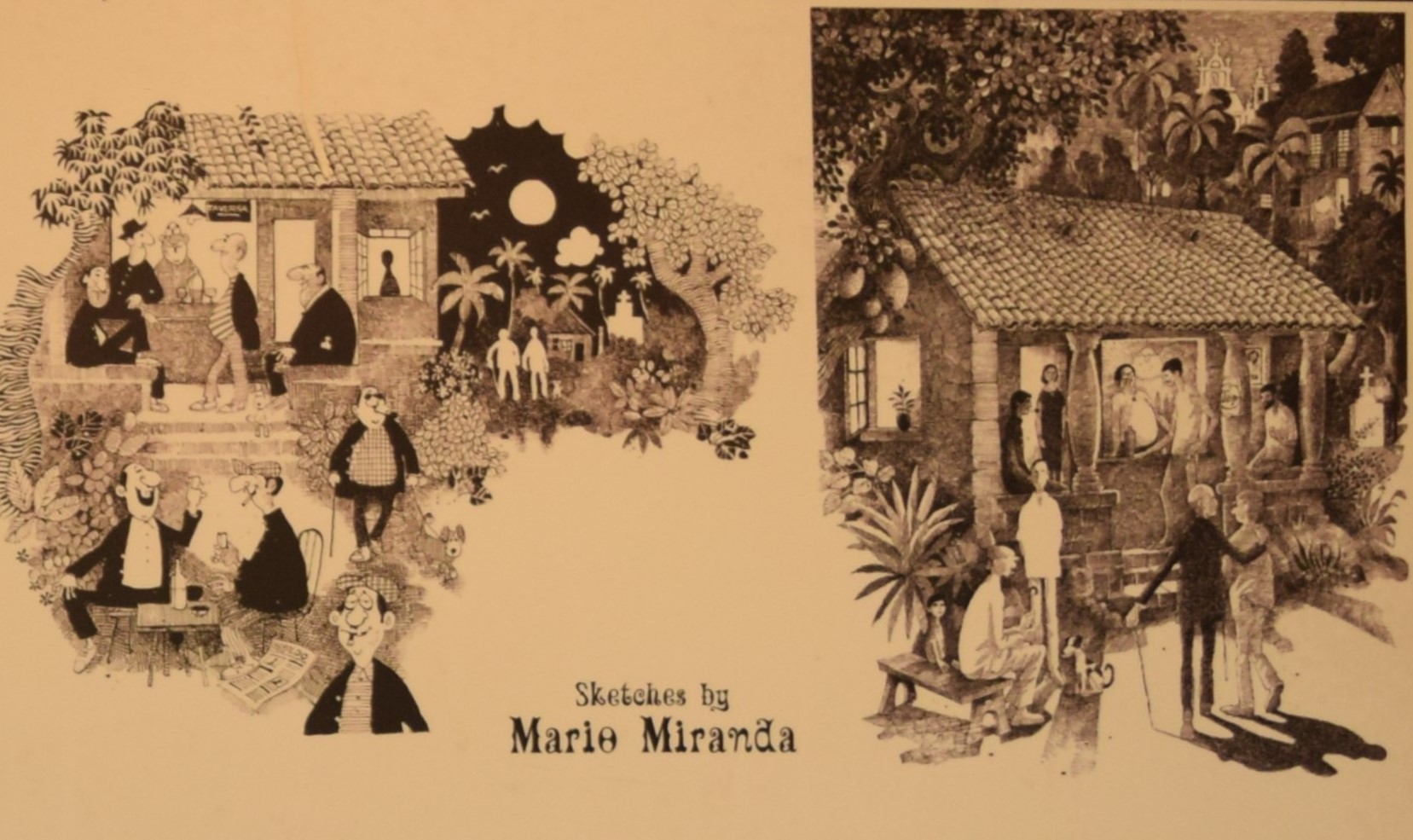 Goa Through The Eyes Of Cartoonist Mario Miranda – Astonishing India